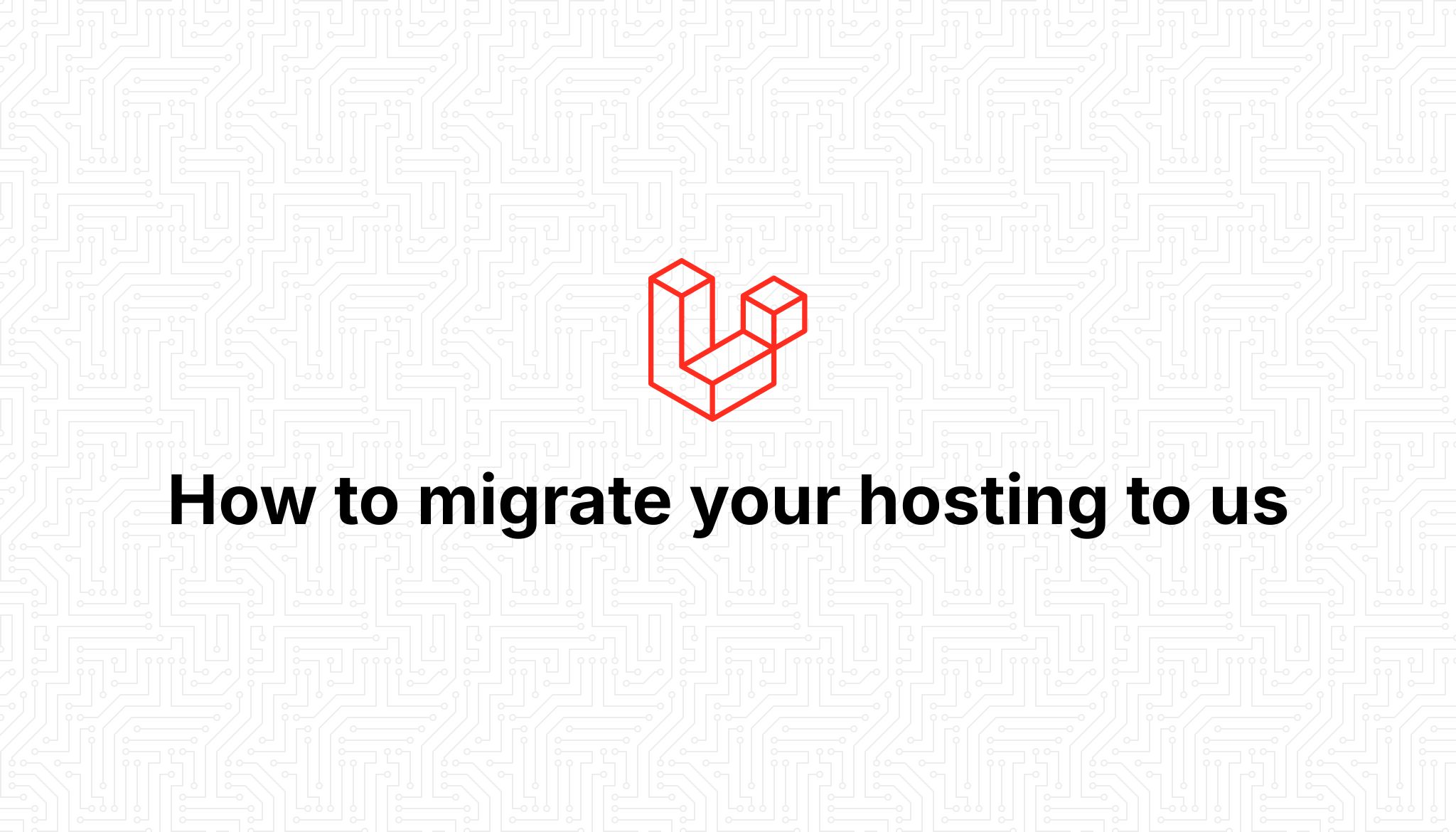 How to migrate your hosting to us - WevrLabs Hosting